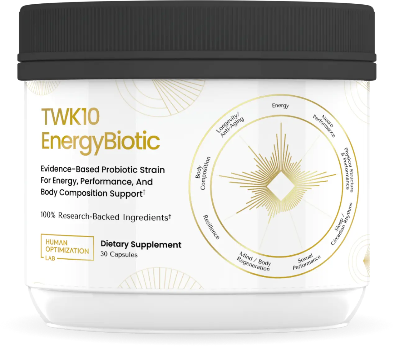 TWK10 Energybiotic - Probiotic From Human Optimization