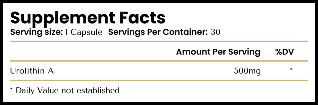 Urolithin A - Human Optimization
